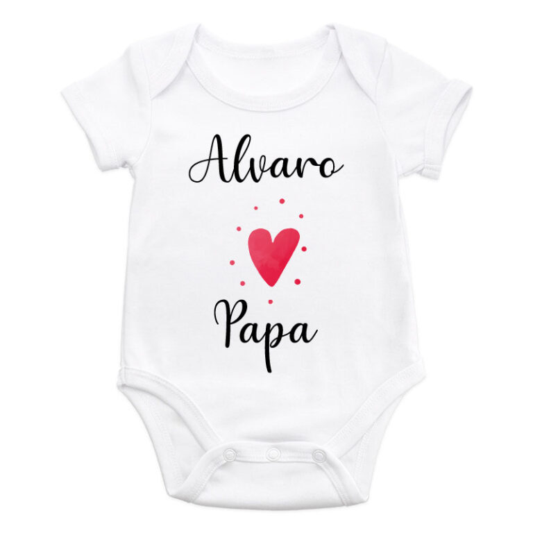 Body bebé diseño patito y nombre personalizado - Regalos Guays